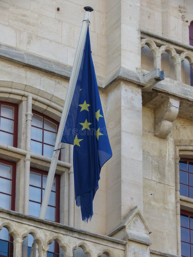 Flag of the European Union EU Stock Photo - Image of union, european ...