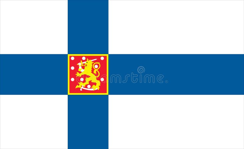 Flag of Finland - Finnish Flag Stock Vector - Illustration of finnish ...