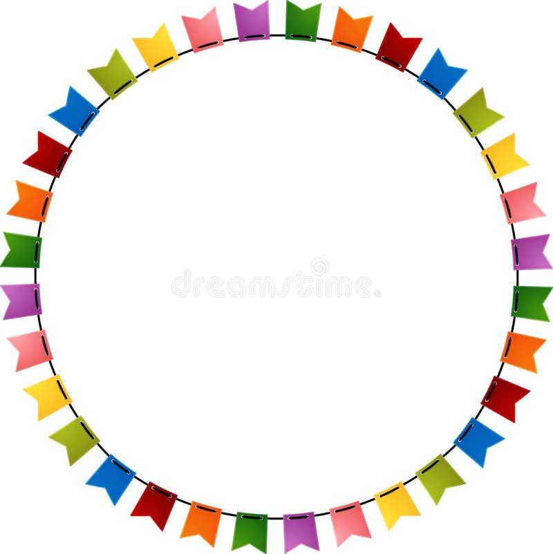 Flag frame stock vector. Illustration of happy, event - 68149876