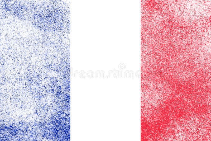 Flag of France with Texture. Template for Design Stock Image - Image of ...