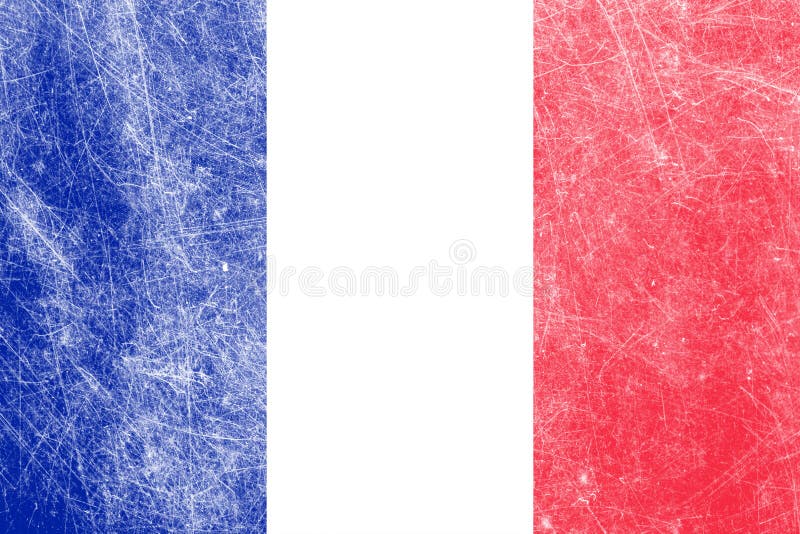 Flag of France with Texture. Template for Design Stock Photo - Image of ...