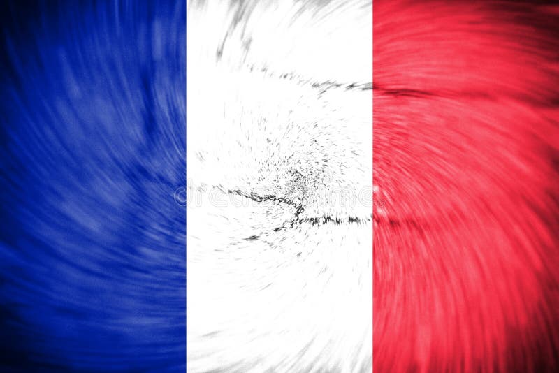Flag of France with Texture. Template for Design Stock Image - Image of ...
