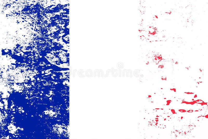 Flag of France with Texture. Template for Design Stock Illustration ...