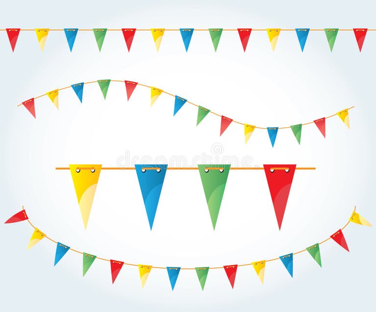 Circus Flag Garland Stock Illustrations – 2,362 Circus Flag Garland ...