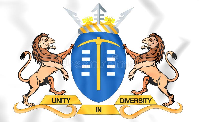 Gauteng Province Map Vector Stock Vector - Illustration of drawing ...