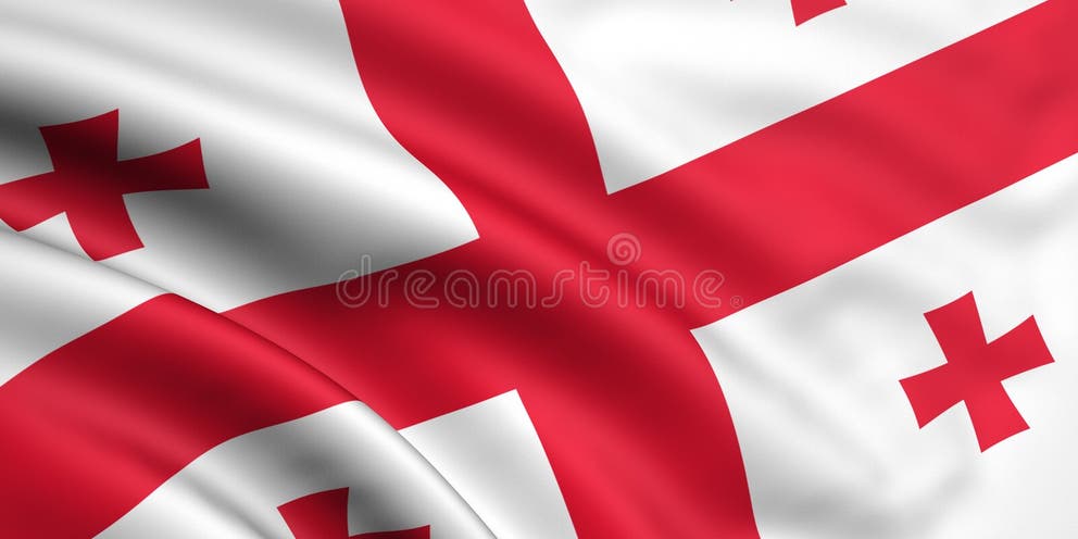 Georgian National Flag Stock Illustrations – 5,102 Georgian National ...