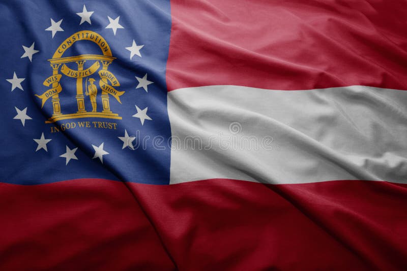 Current Georgia Flag
