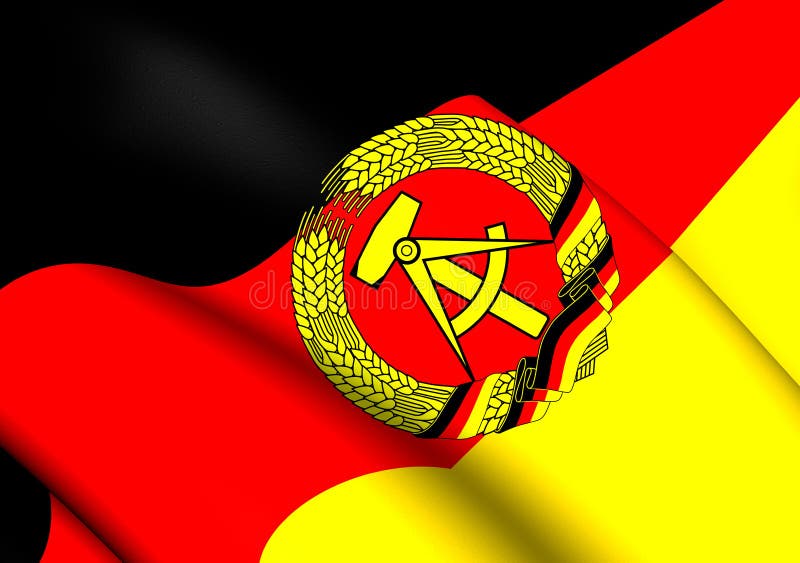 German Democratic Republic DDR Historical Flag, Germany, 1959-1990 ...
