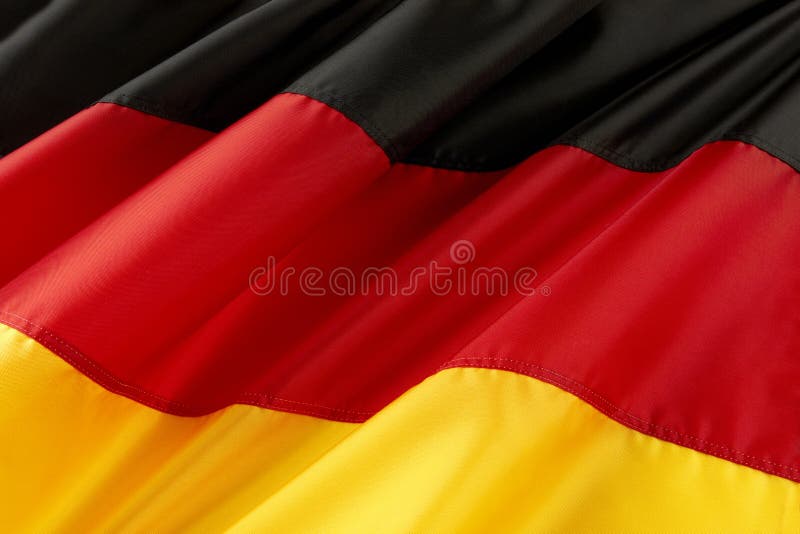 Flag of Germany stock photo. Image of europe, fabric - 12645442