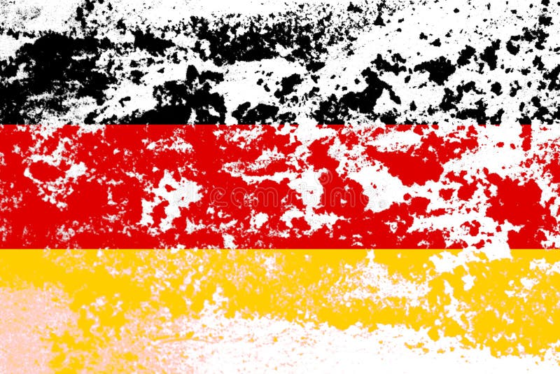 Flag of Germany with Texture. Template for Design Stock Image - Image ...