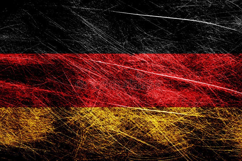 Flag of Germany with Texture. Template for Design Stock Illustration ...
