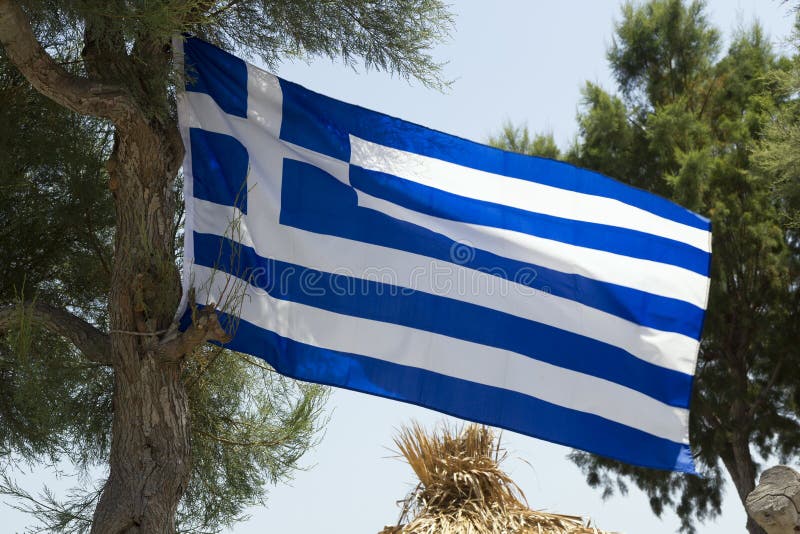 Flag Greken Bild. Bild: 83067616