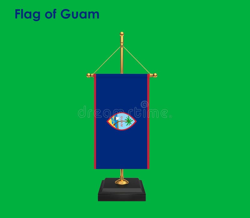 Flag of Guam, Guam Flag, National Flag of Guam. Table Flag of Guam ...