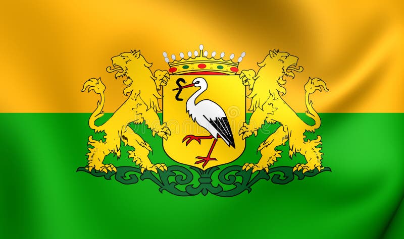 Netherlands The Hague Skyline City Gradient Vector Poster Stock Vector ...