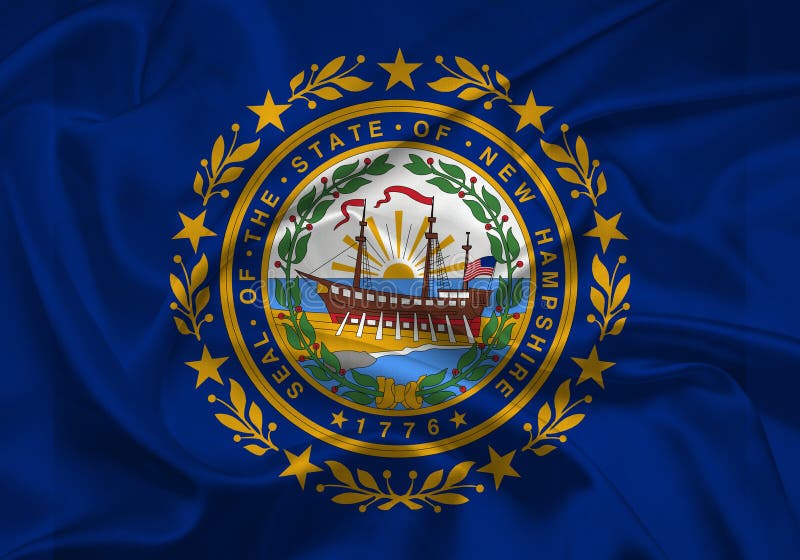Flag of Hampshire, Hampshire Flag, USA State Hampshire Flag ...