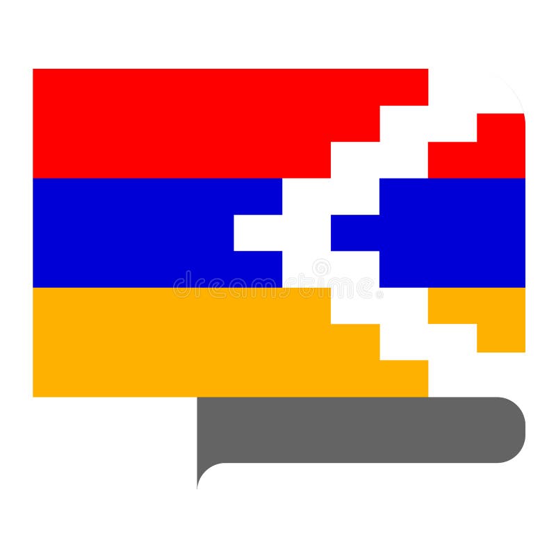 Flag Horizontal Shape, Pointer for World Map Stock Vector ...