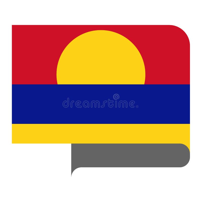 Flag Horizontal Shape, Pointer for World Map Stock Vector ...