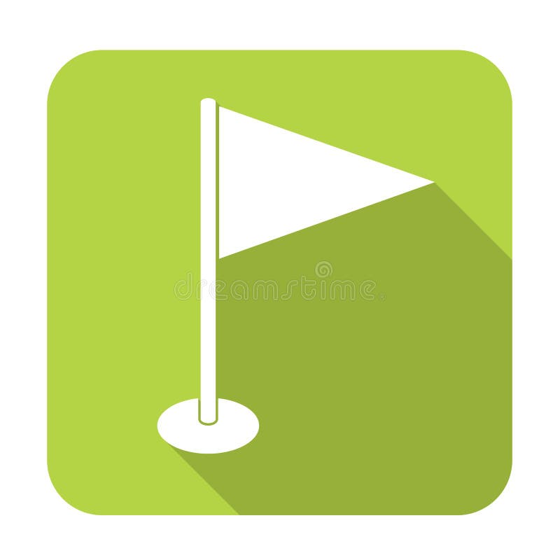 Flag icon. Location marker stock vector. Illustration of icon - 89693614