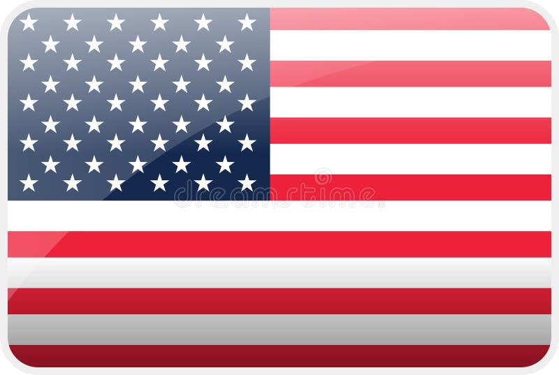 Flag Icon of United States of America Country,National Vector Flag ... Flag Icon of United States of America Country,National Vector Flag ...