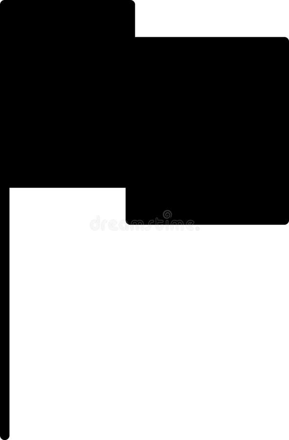 Flag Icon. Waving Flag Icon. Set of Black Flag Icons. Flag Icon ...