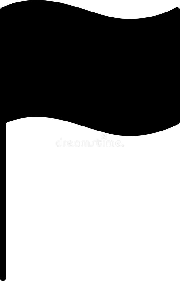 Flag Icon. Waving Flag Icon. Set of Black Flag Icons. Flag Icon ...