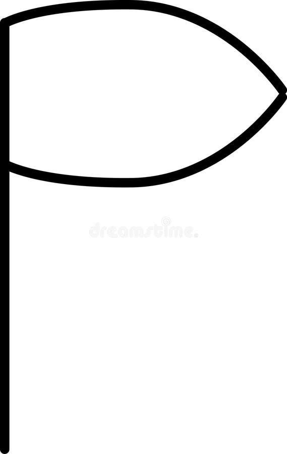 Flag Icon. Waving Flag Icon. Set of Black Flag Icons. Flag Icon ...