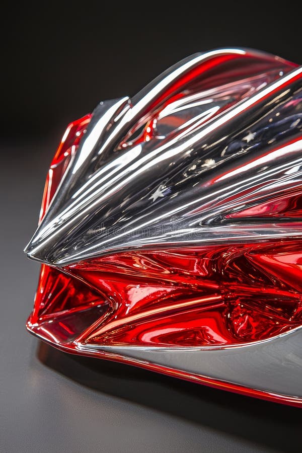 A Flag Illuminated by Sunlight Reveals Rich Colors and Detailed ...