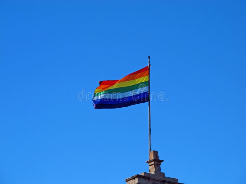 The Flag of Inka Cusco, Peru Stock Photo - Image of machu, cathedral ...
