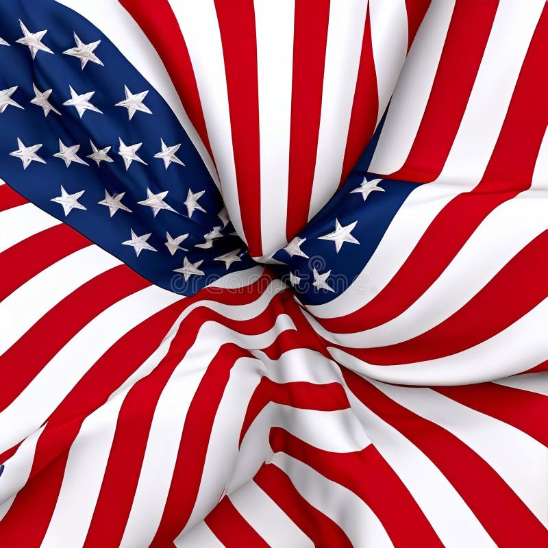 A Flag Inspired by the Art of Op Art with Optical Ill Stock ...