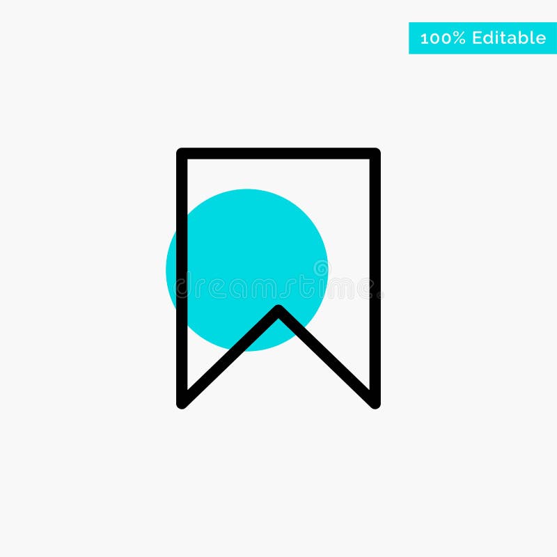 Flag, Instagram, Interface, Save, Tag Flat Color Icon. Vector Icon ...