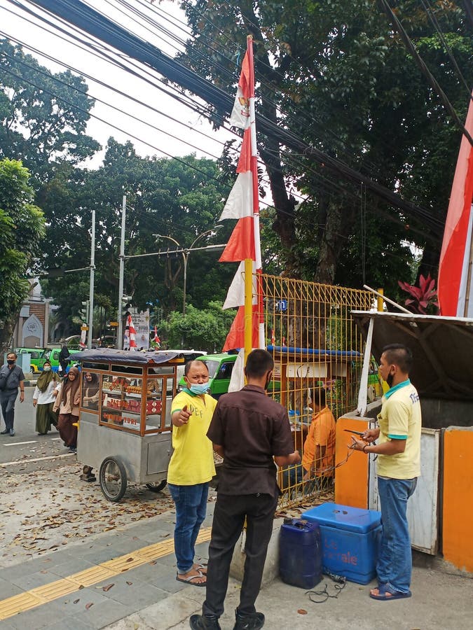 Flag installation editorial photo. Image of city, leisure - 252861701