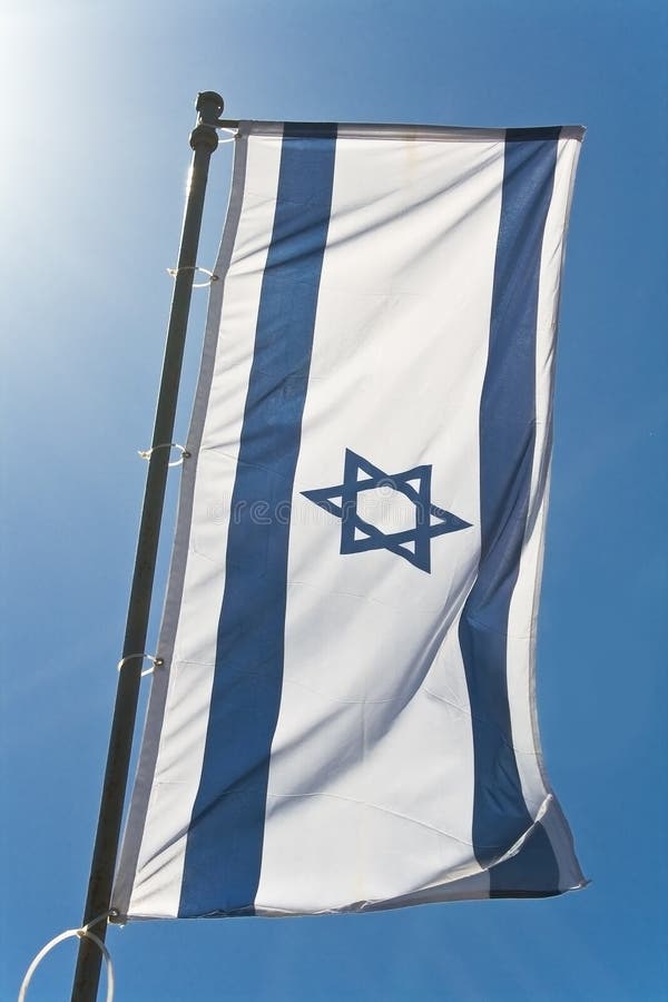 Israeli Flag stock image. Image of windy, heberw, flap - 2814917