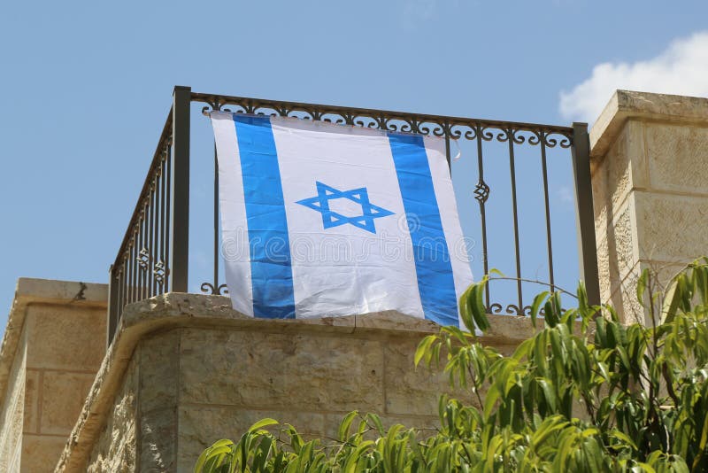 Flag of Israel editorial photography. Image of colors - 92630057