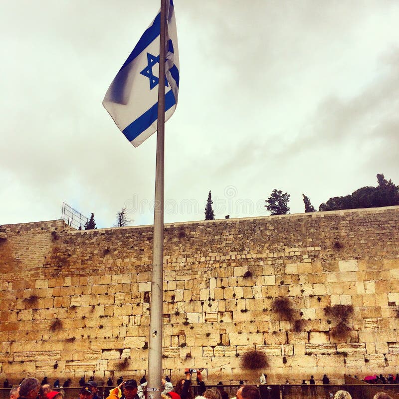 The flag of Israel editorial image. Image of flag, jerusalem - 52451575
