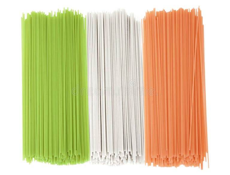 Flag of Italy - spaghetti stock photo. Image of constitution - 4173856