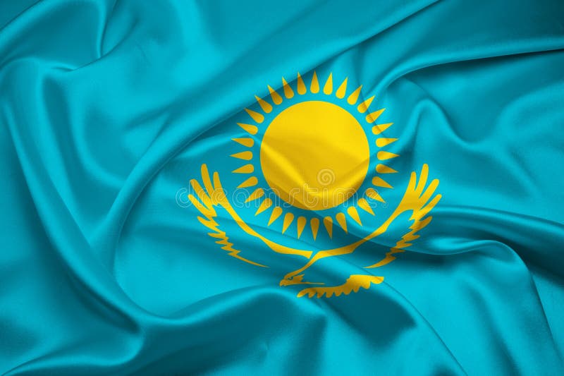 Flag of Kazakhstan, Kazakhstan Flag, National Flag of Kazakhstan ...