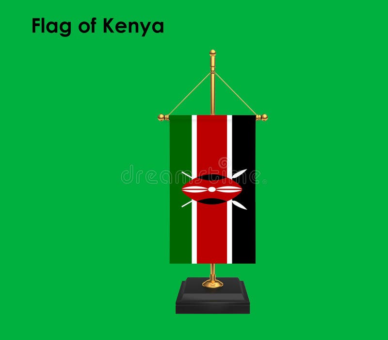 Flag of Kenya, Kenya Flag, National Flag of Kenya. Table Flag of Kenya ...