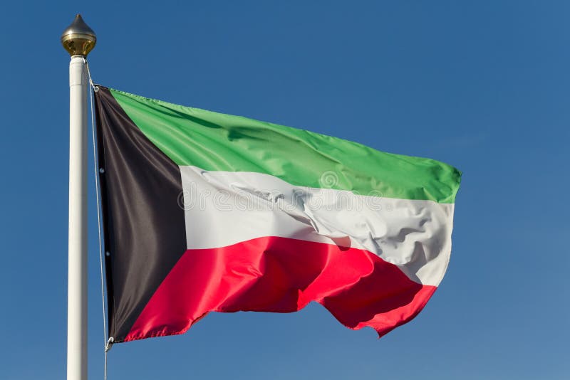 Flag of Kuwait stock image. Image of flag, emirate, national - 38328529