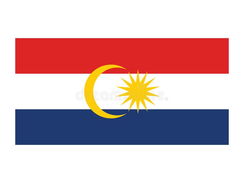 Flag of Labuan Federal Territory Stock Vector - Illustration of ...