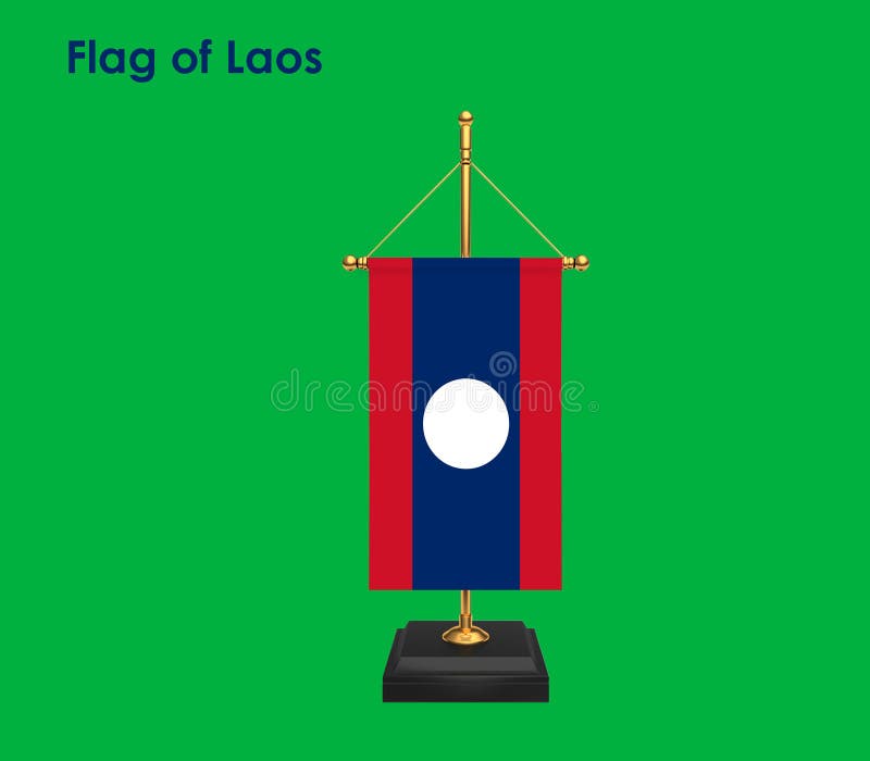 Flag of Laos, Laos Flag, National Flag of Laos. Table Flag of Laos ...