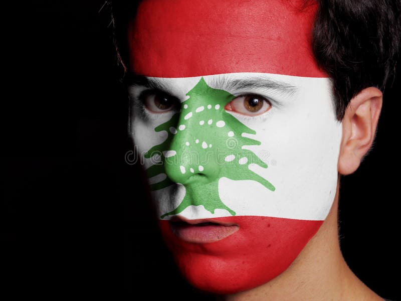 Flag of Lebanon stock photo. Image of football, citizen - 36538740
