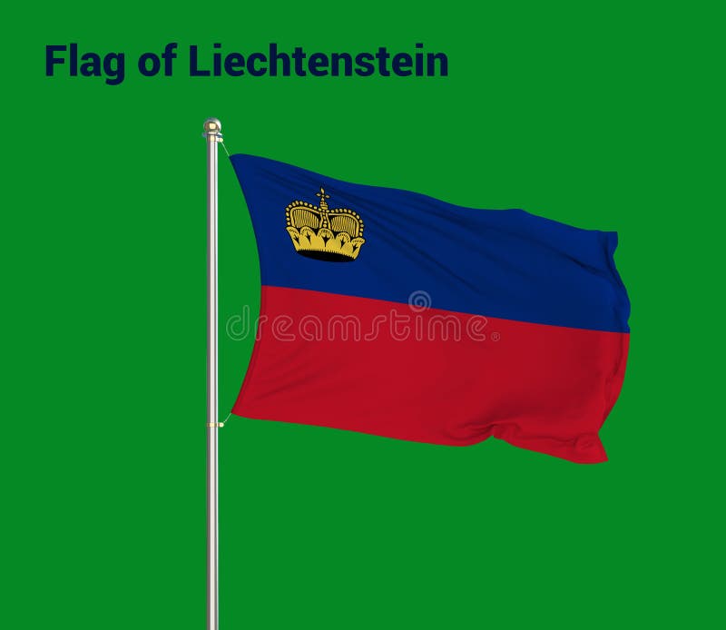 Flag of Liechtenstein, Liechtenstein Flag, National Flag of ...