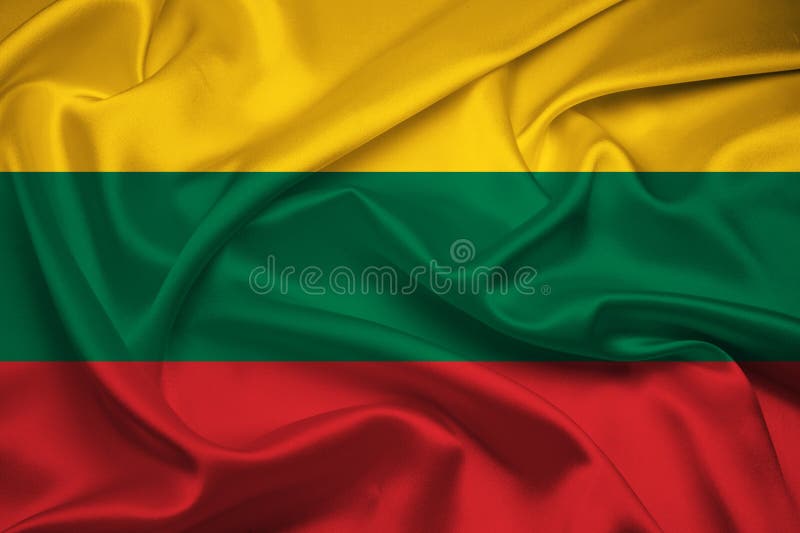 Flag of Lithuania, Lithuania Flag, National Flag of Lithuania. Fabric ...