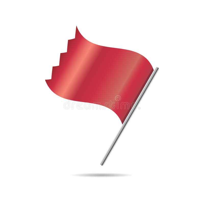 Flag logo template stock illustration. Illustration of design - 258981893