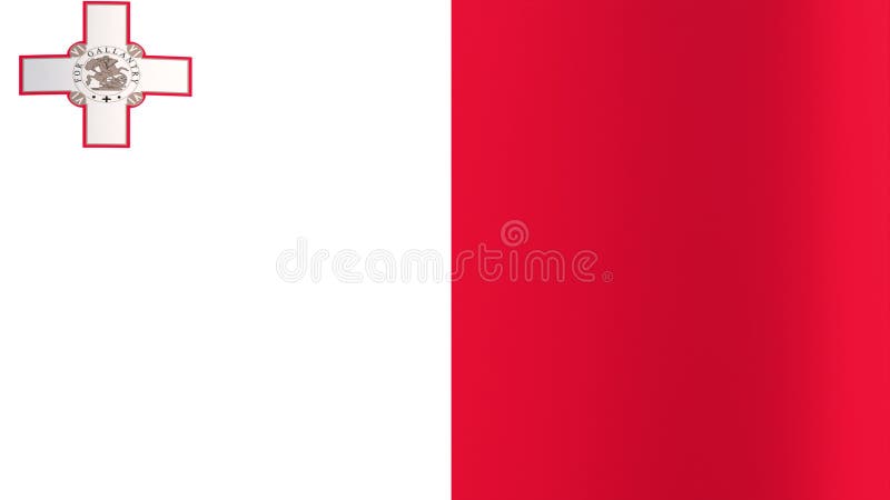 Flag of Malta. Seamless Looping Animation Stock Video - Video of seamless, banner: 341003071