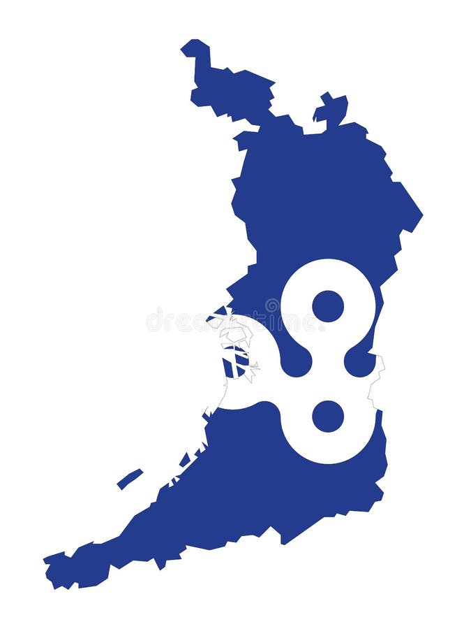Flag Map of Osaka Prefecture Stock Vector - Illustration of flag, tokyo ...