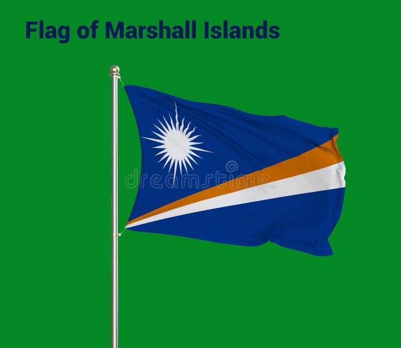 Flag of Marshall Islands, Marshall Islands Flag, National Flag of ...