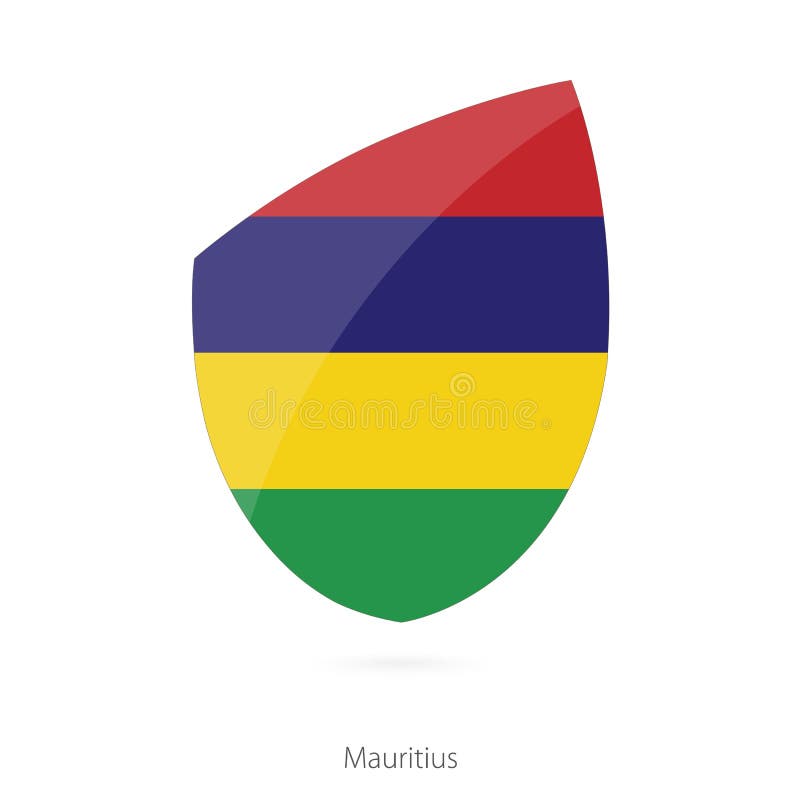 Flag of Mauritius stock vector. Illustration of pennon - 136371113