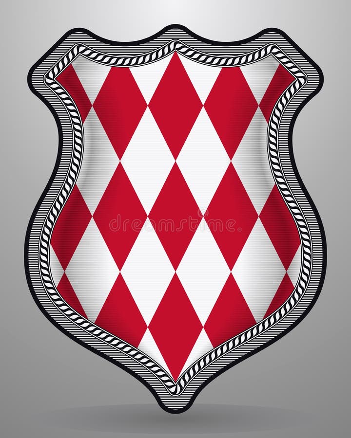 Flag of Monaco. Alternate Design Version Stock Vector - Illustration of ...