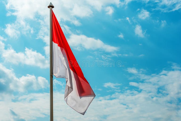 Flag of Monaco stock photo. Image of monaco, state, colors - 79682022